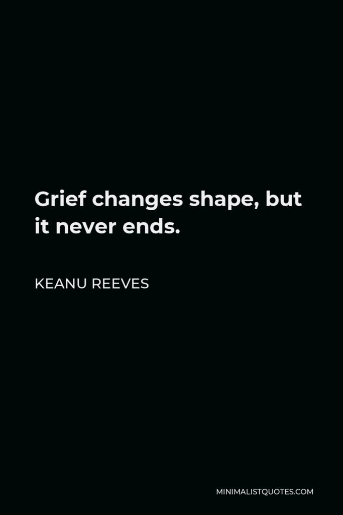 The One Moment | The changing shape of grief…